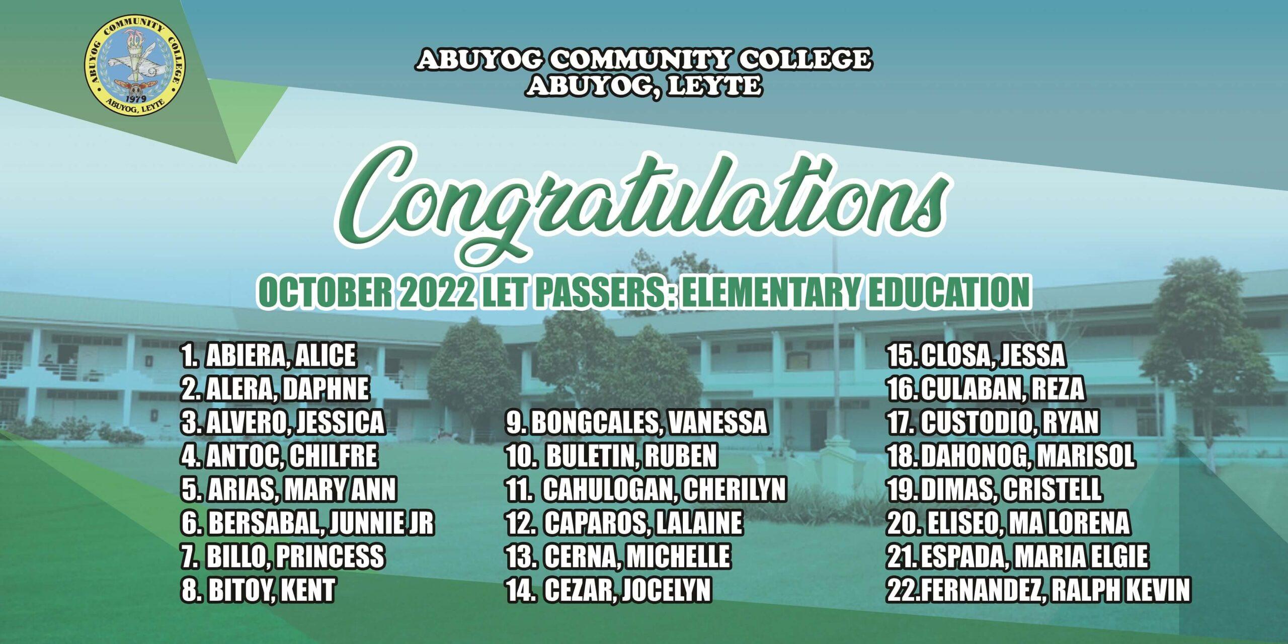 Abuyog Community College | Abuyog Community College